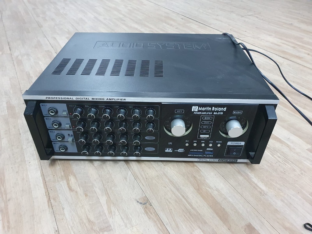 Martin Roland Power Amplifier KA-3770, Audio, Soundbars, Speakers ...