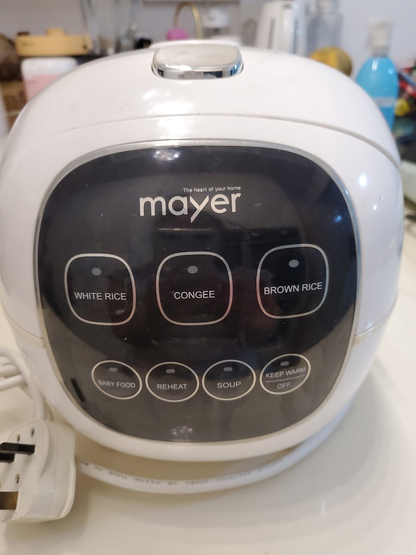 Mayer Rice Cooker 1-3 pax capacity, TV & Home Appliances, Kitchen ...