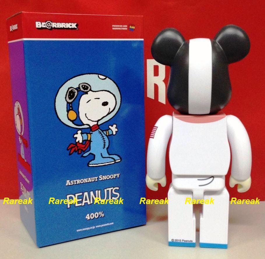 Medicom Bearbrick 2015 The peanuts Snoopy Astronaut 400% be@rbrick 史路比 ...