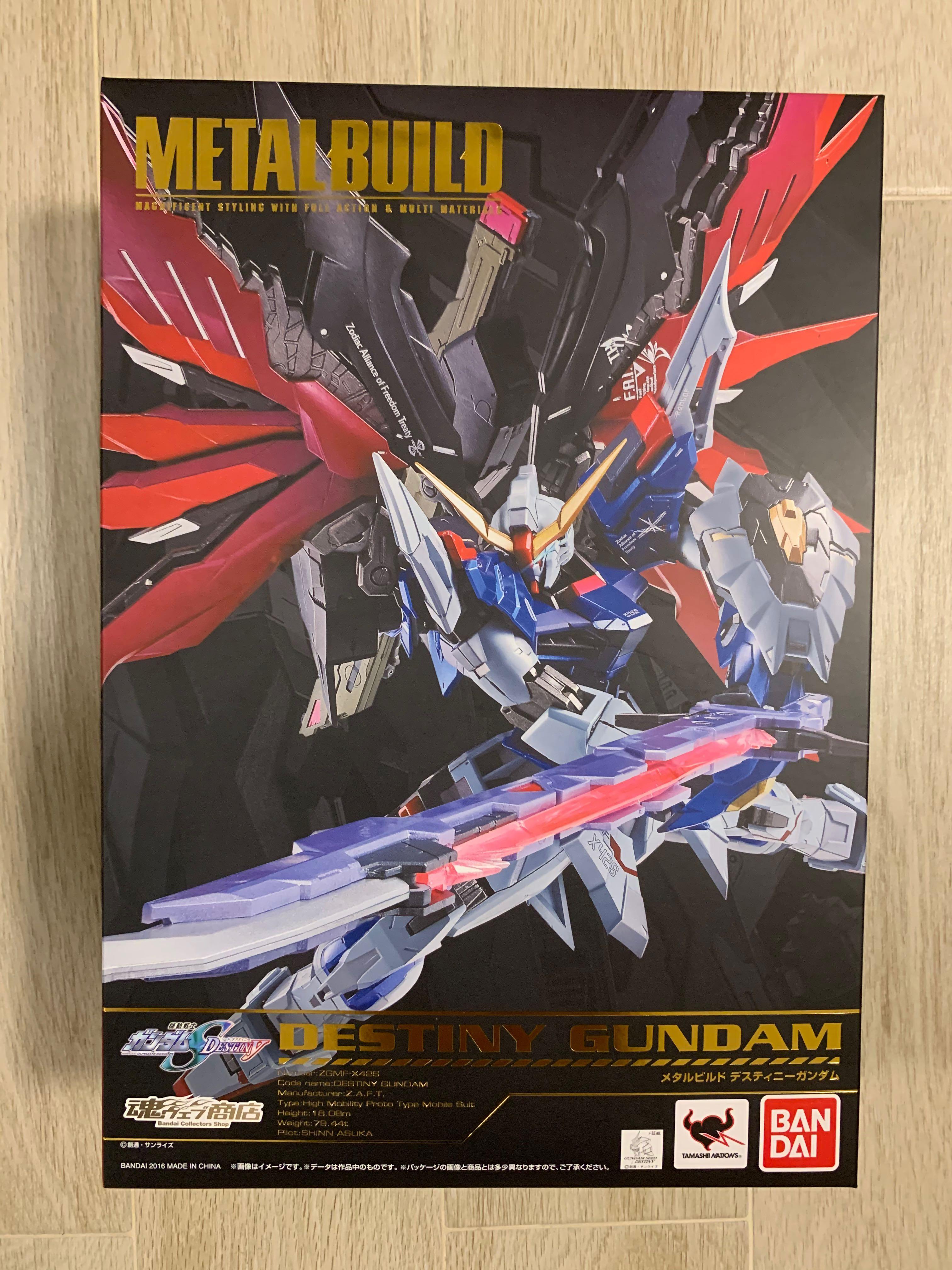 Metal Build Destiny Gundam Full Package, Hobbies & Toys, Toys & Games ...