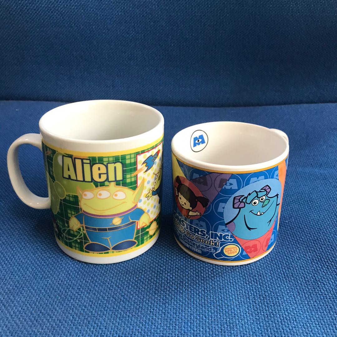 monsters inc n alien cup combo, Furniture & Home Living, Kitchenware ...