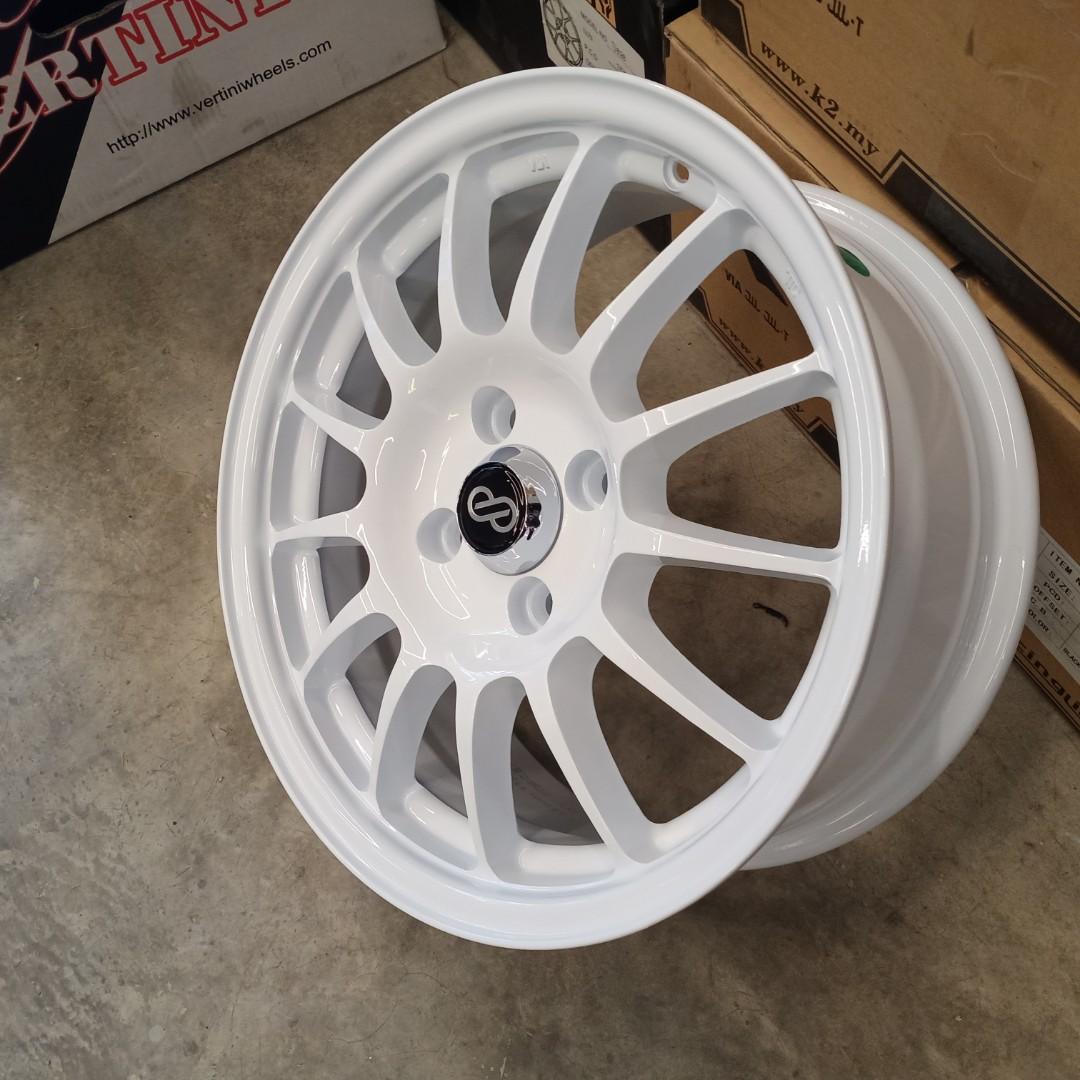New sport rim 15 inch enkei design flow forming saga alza wira almera ...