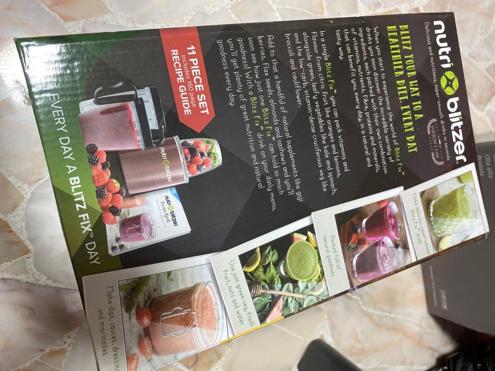 Nutri blitzer JML juice blender juicers fruit nutriblitzer, TV & Home ...