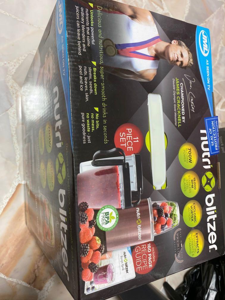 Nutri blitzer JML juice blender juicers fruit nutriblitzer, TV & Home ...