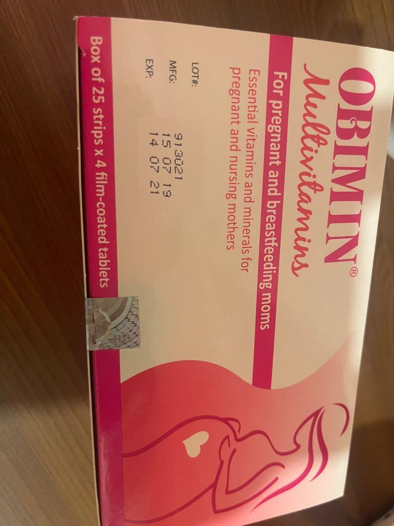 Obimin Plus Multivitamin, Babies & Kids, Maternity Care on Carousell