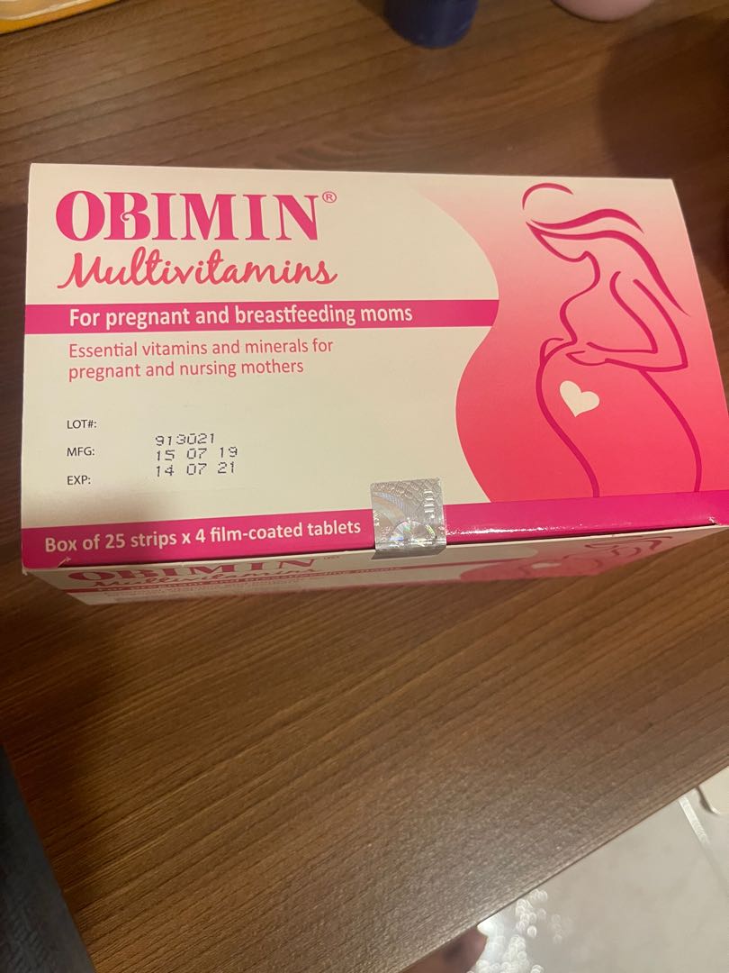 Obimin Plus Multivitamin, Babies & Kids, Maternity Care on Carousell