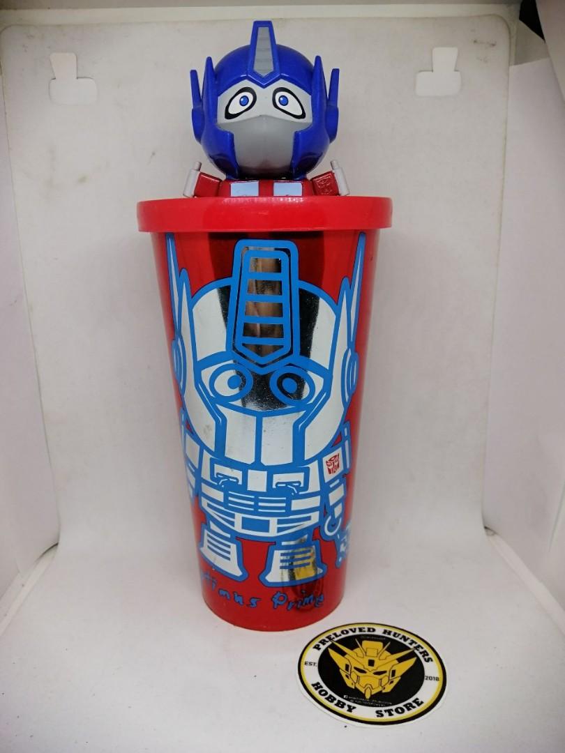 optimus prime water bottle, Hobbies & Toys, Collectibles & Memorabilia ...