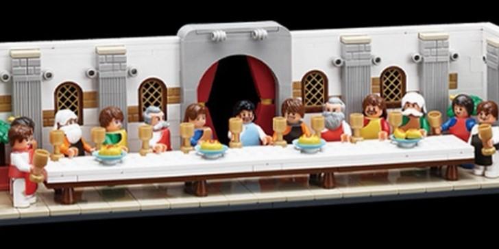 Oxford brick Last Supper Set! Rare!, Hobbies & Toys, Toys & Games on ...