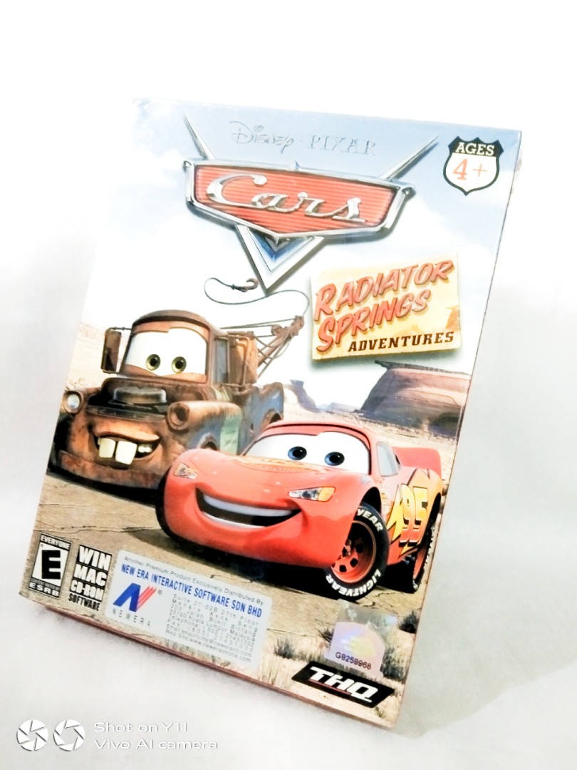 PC Game Disney Pixar Cars Radiator Springs Adventures collectible Game ...