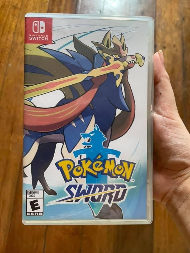 Pokemon Sword with cards, Video Gaming, Video Games, Nintendo on Carousell