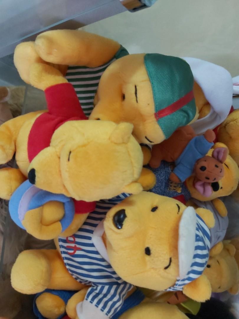 Pooh bear collection, Hobbies & Toys, Toys & Games on Carousell