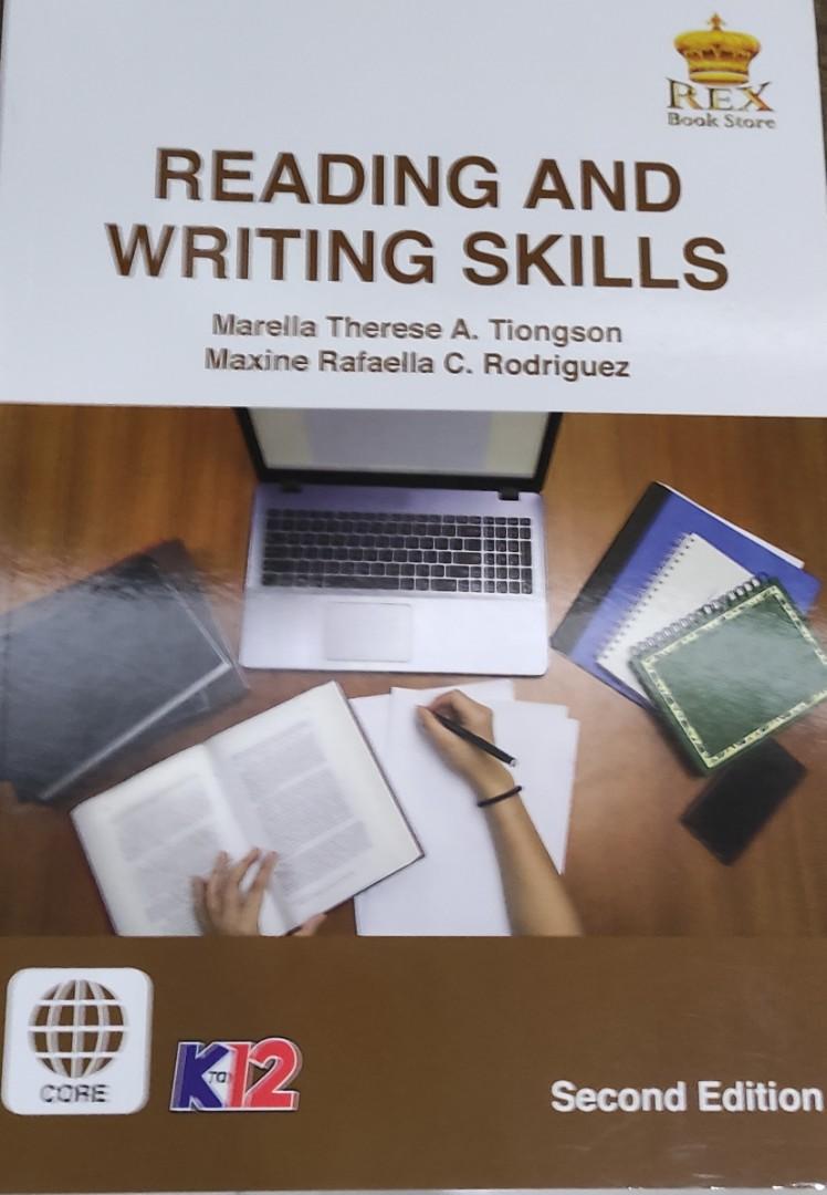 Reading and Writing Skills by Marella Therese A. Tiongson K12 Second Edition, Hobbies & Toys ...
