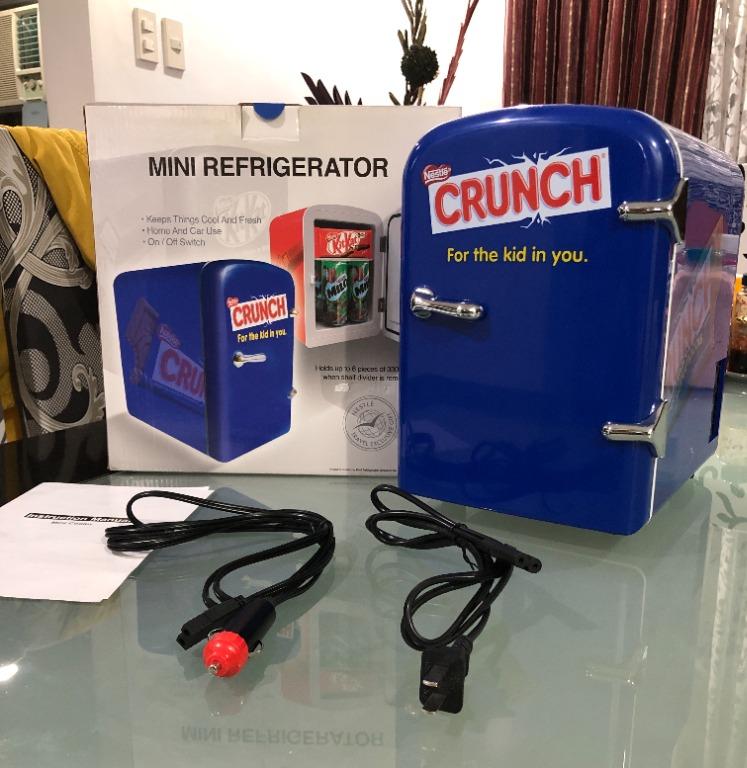 Retro Mini Refrigerator (Nestle Crunch Design), TV & Home Appliances ...
