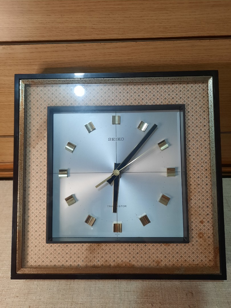 Seiko Transistor clock, Furniture & Home Living, Home Decor, Clocks on ...