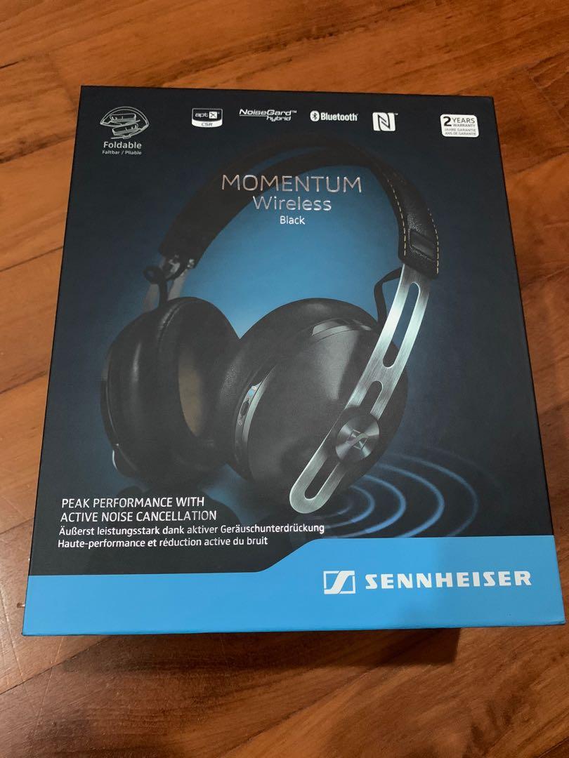 Sennheiser Momentum M2 Wireless AEBT Black, Audio, Headphones ...