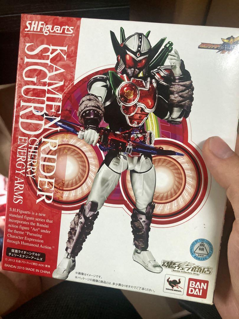 Shf Bandai 幪面超人 鎧武 SHF S.H.Figuarts Kamen Rider Sid Cherry Energy Arms ...