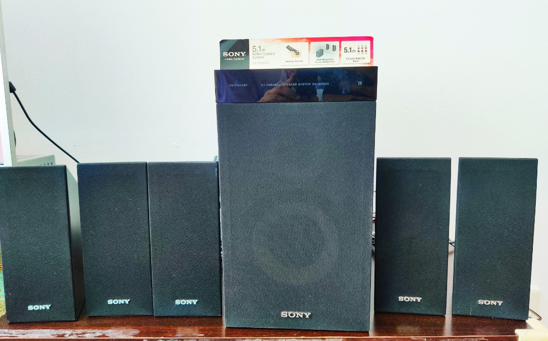 Sony Speakers - 5.1ch Active Speaker System (Hardly Used), TV & Home ...