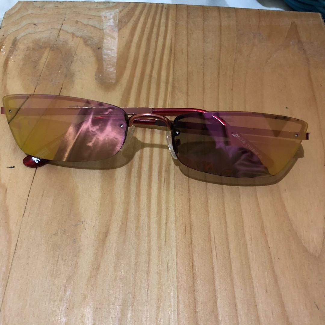 Sunnies Studios Delta Shades Cherry Red Pink, Women's Fashion, Watches ...