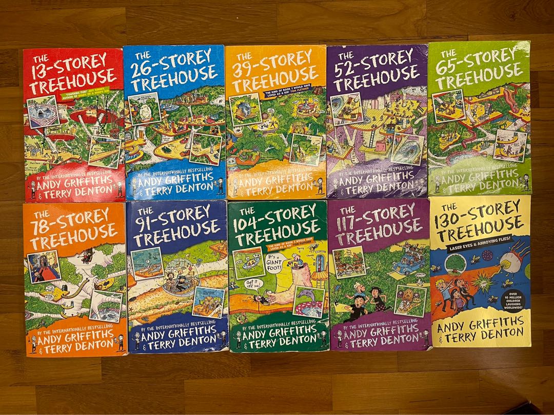 The 13-Storey Treehouse collection (10 books), Hobbies & Toys, Books ...