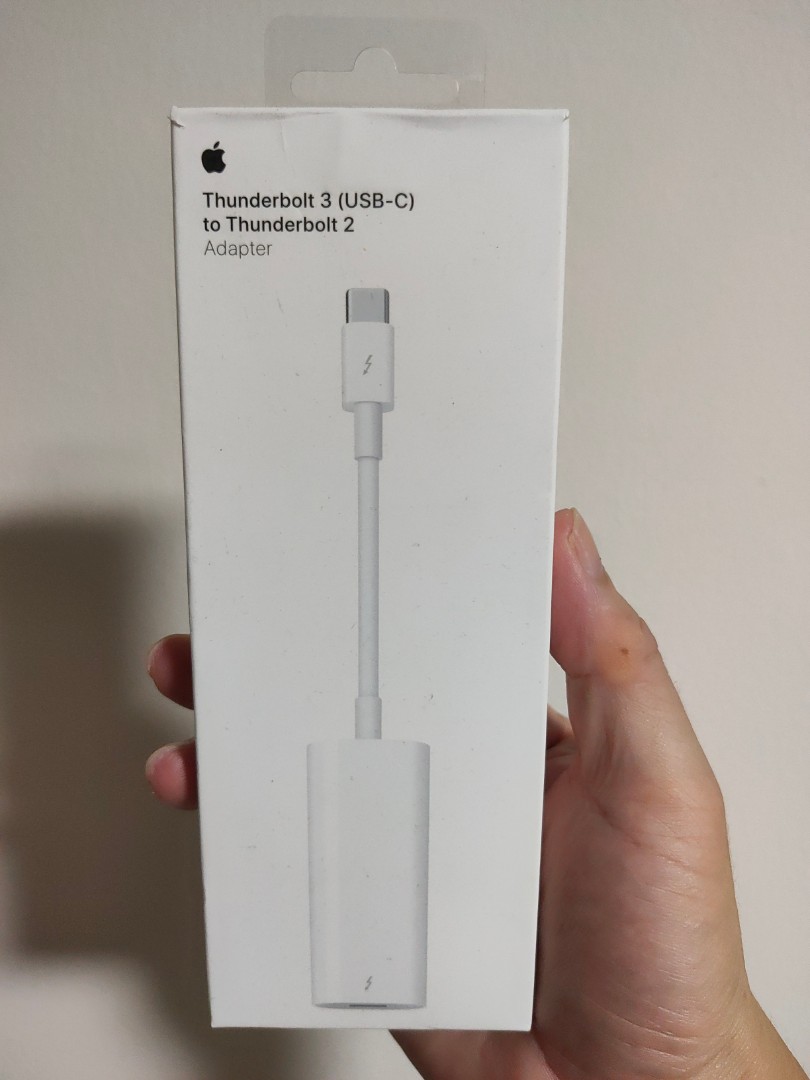 Thunderbolt 3 (usb-c) to thunderbolt 2 adaptor, Computers & Tech, Parts ...