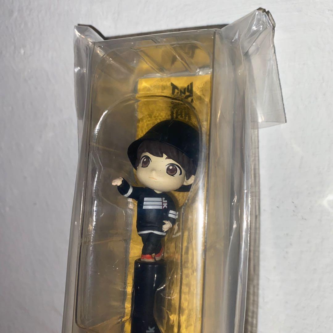 TINYTAN BTS Figure Pen - Jungkook MIC Drop, Hobbies & Toys, Collectibles & Memorabilia, Fan ...