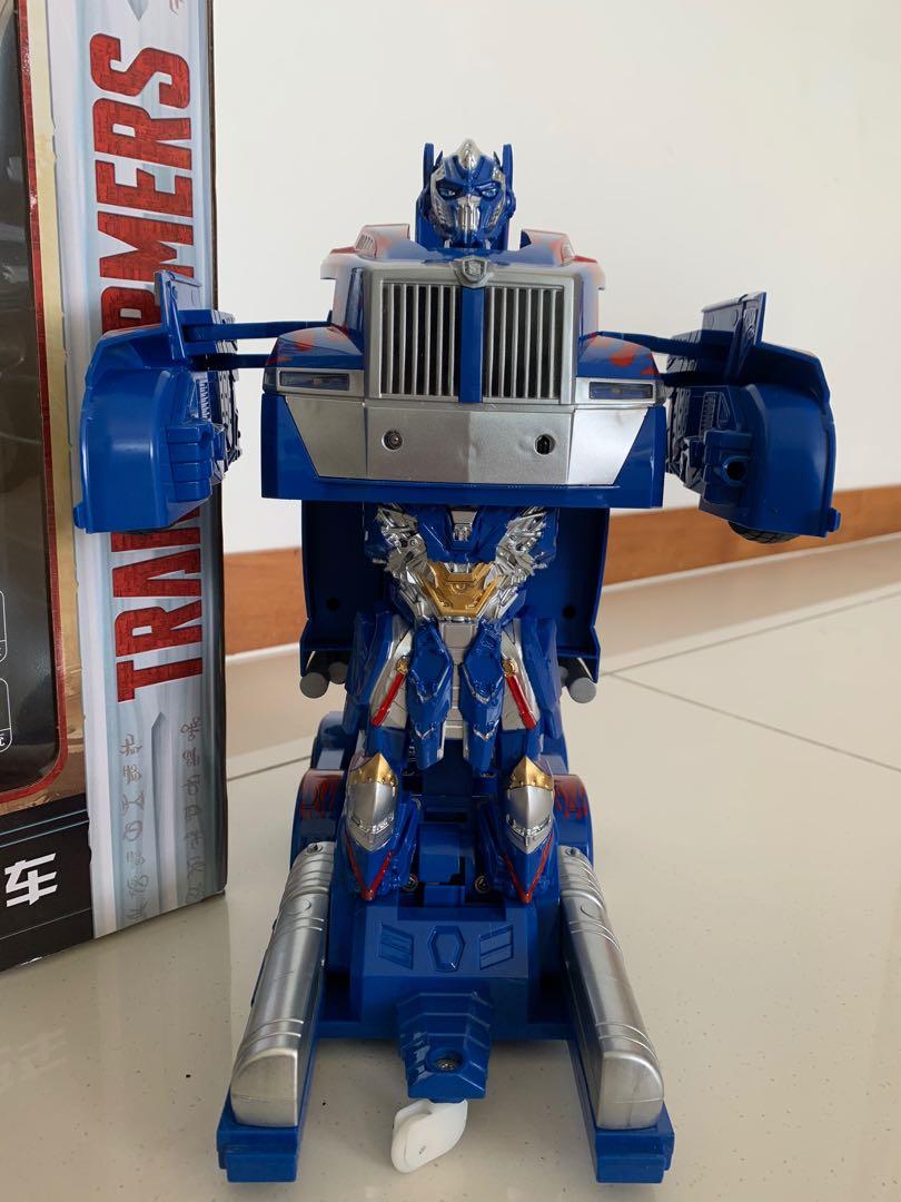 Transformers Optimus Prime remote control, Hobbies & Toys, Toys & Games ...