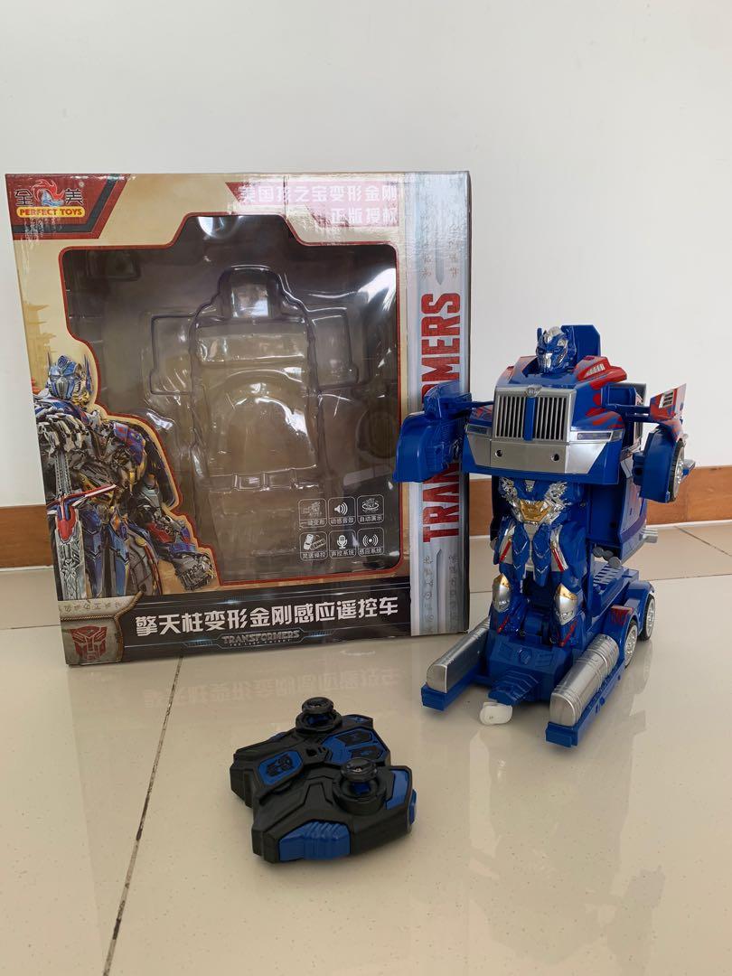 Transformers Optimus Prime remote control, Hobbies & Toys, Toys & Games ...