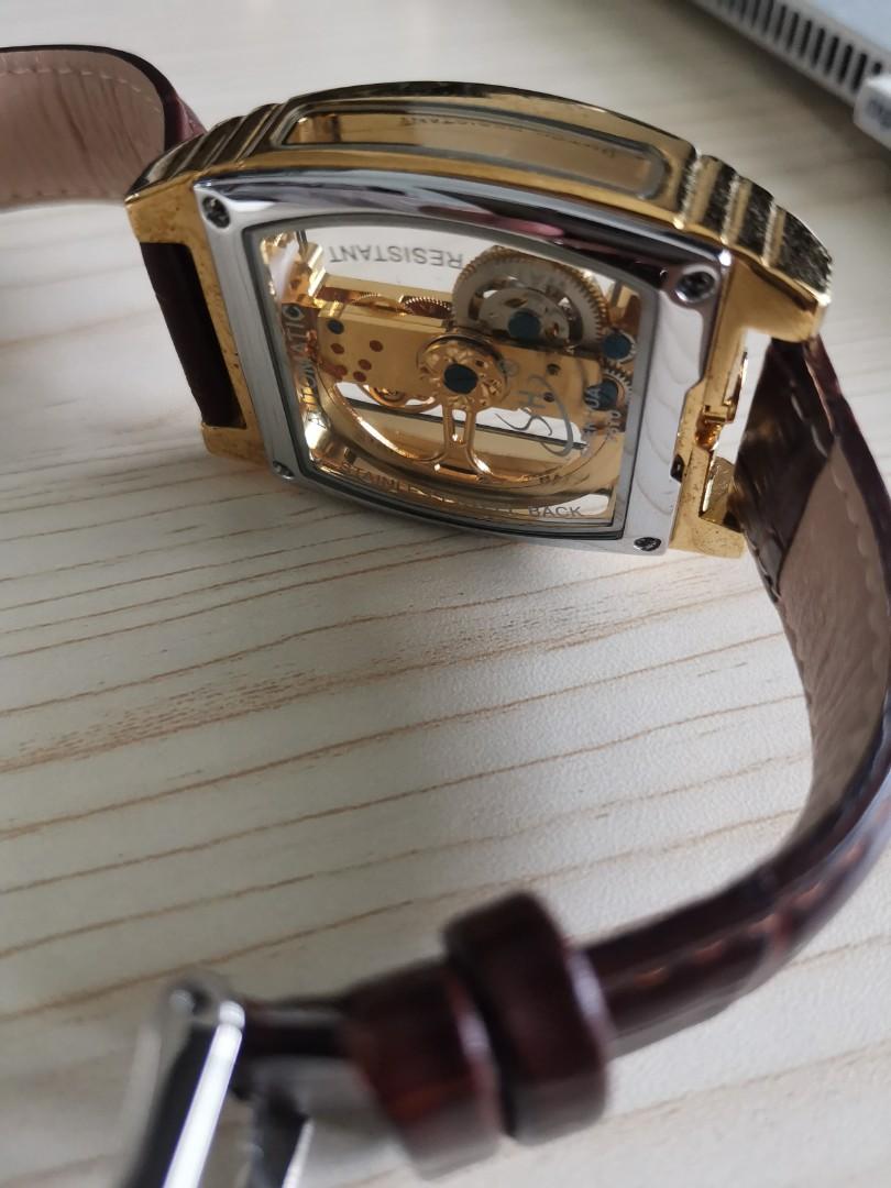 Transparent automatic watch, Men's Fashion, Watches & Accessories ...