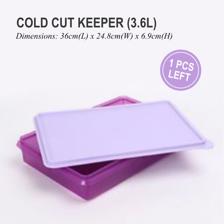 Tupperware Cold Cut Keeper, Furniture & Home Living, Kitchenware ...