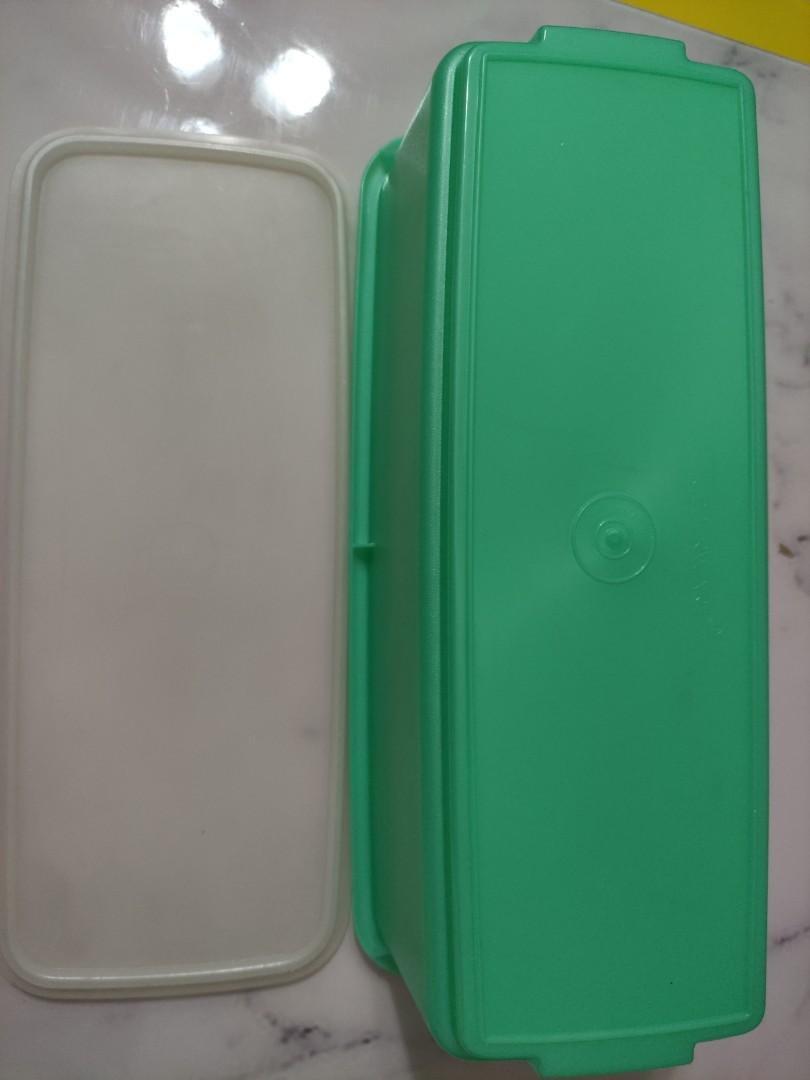 Tupperware rectangle 12cm x12cm x37cm, Furniture & Home Living, Home ...