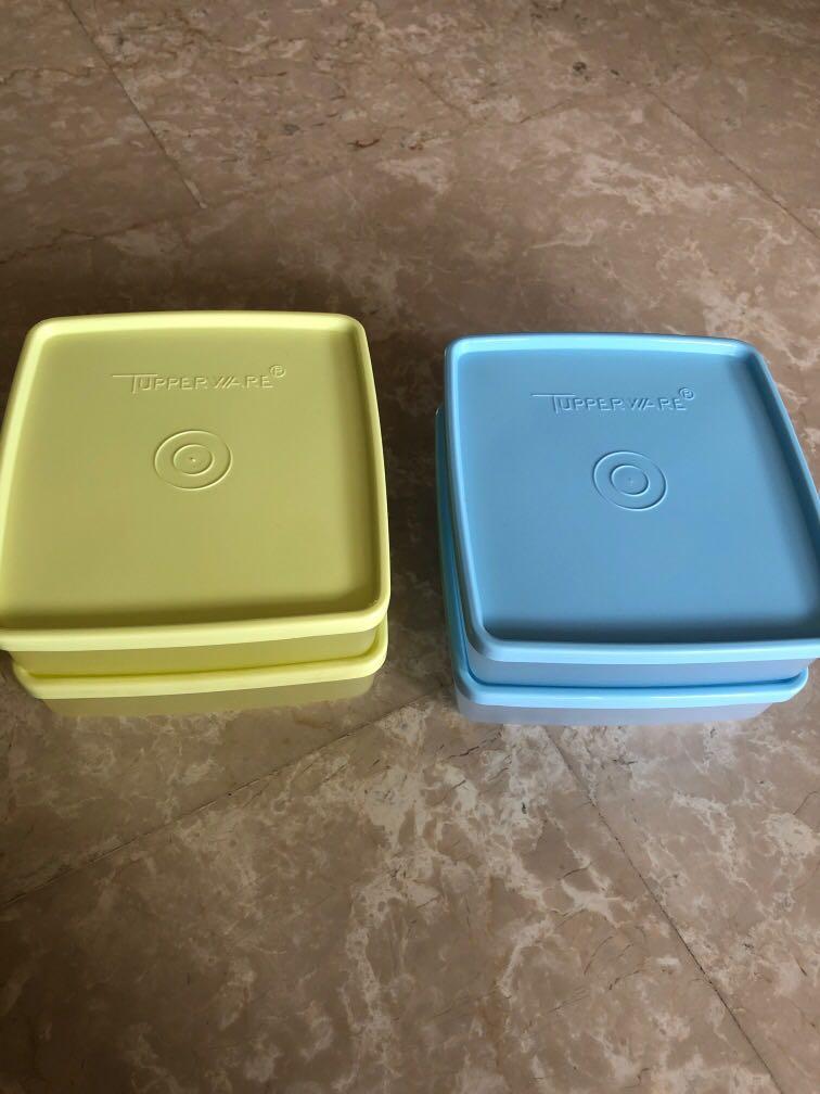 Tupperware sandwich container (set of 4), Furniture & Home Living ...