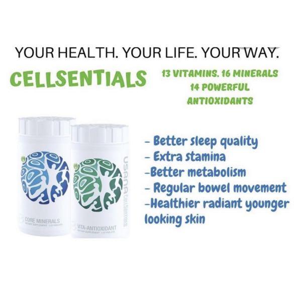 Usana Cellsentials, Health & Nutrition, Health Supplements, Vitamins ...