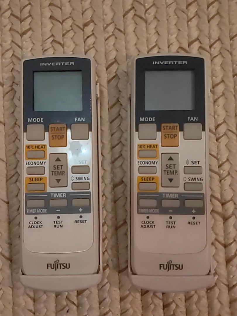 Used Fujitsu Aircon Remote Controller model AR-RAH1E, TV & Home ...