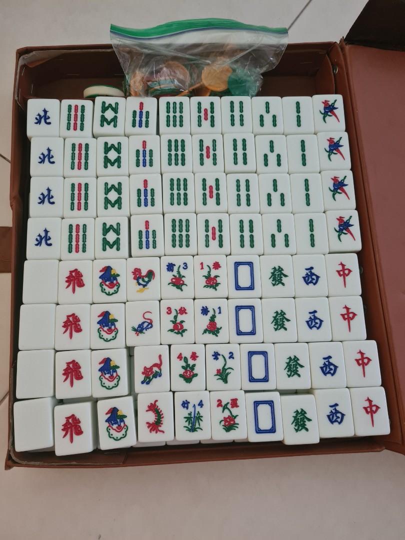 Used Mahjong Set, Hobbies & Toys, Toys & Games on Carousell