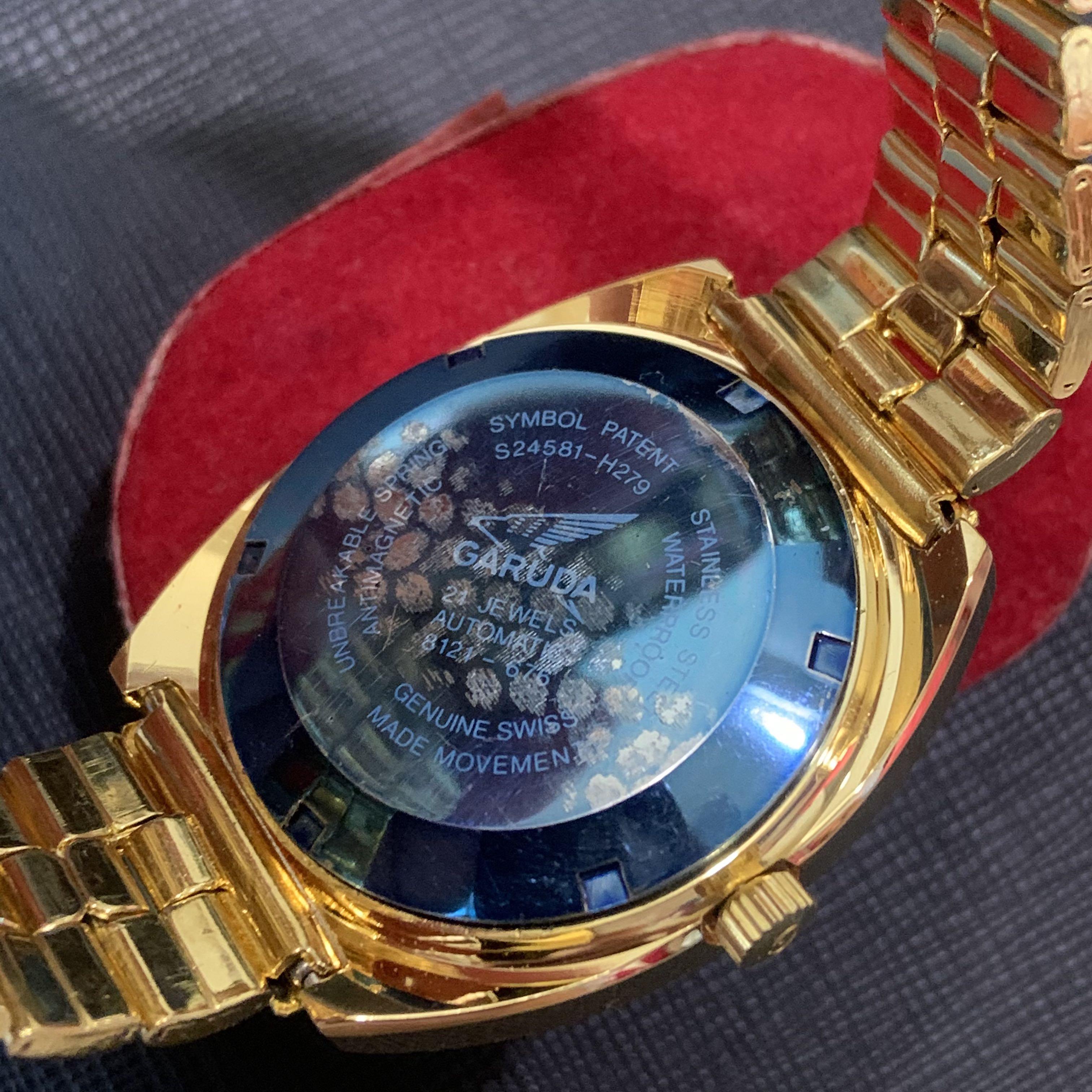 Vintage Garuda Chronometer Watch, Men's Fashion, Watches & Accessories ...