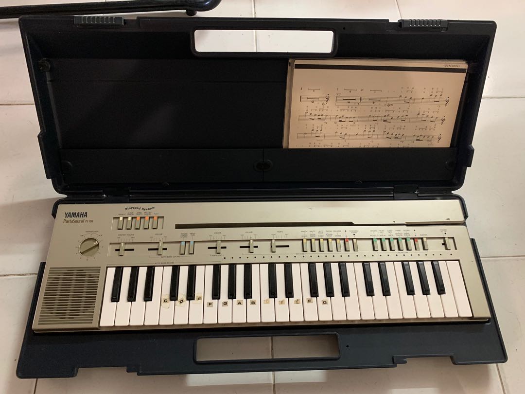 Yamaha Keyboard, Hobbies & Toys, Music & Media, Musical Instruments on ...