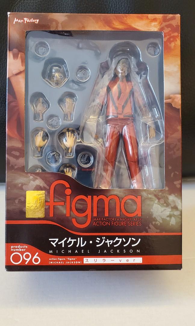 日版 全新 Michael Jackson Thriller figma 096, 興趣及遊戲, 玩具 & 遊戲類 - Carousell