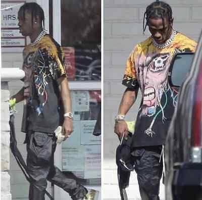 ⚙️ DEADSTOCK Liquid Blue All Over Print Weapon X shirt • Travis Scott ...