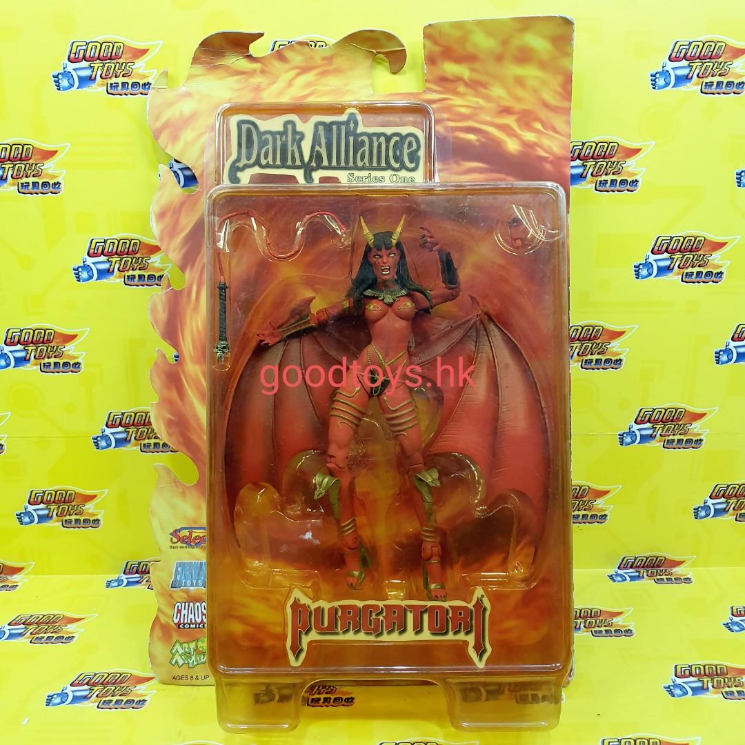 全新未開封 DIAMOND SELECT TOYS DARK ALLIANCE SERIES ONE PURGATORI 吸塑 ACTION ...