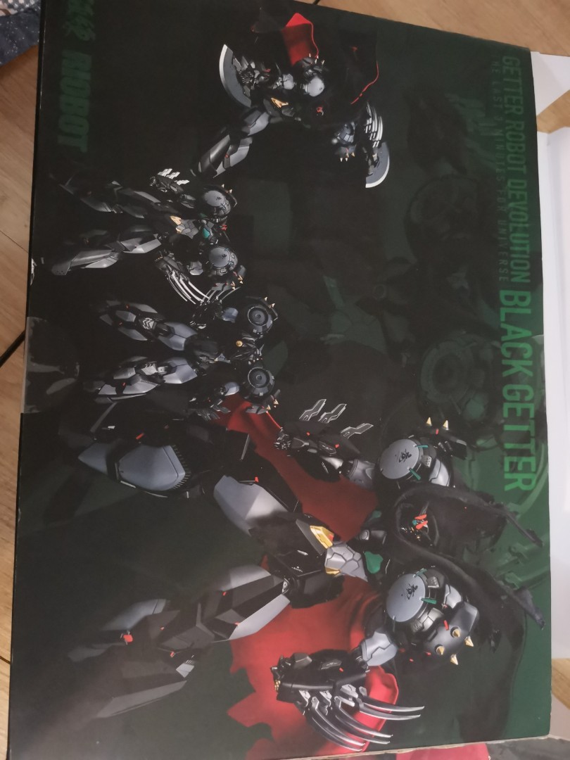 千值練 RIOBOT Getter Robot Devolution 黑三一萬能俠, 興趣及遊戲, 玩具 & 遊戲類 - Carousell