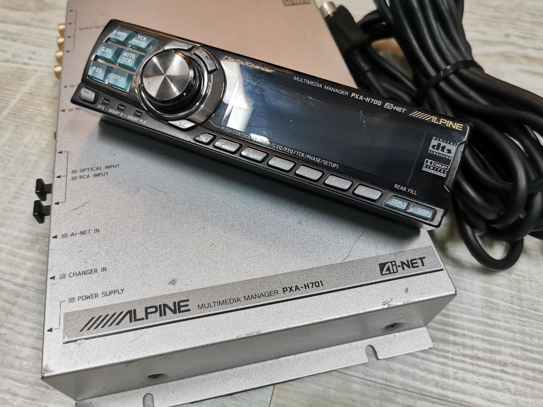 Alpine Digital Sound Processor DSP with Controller, Car Accessories ...