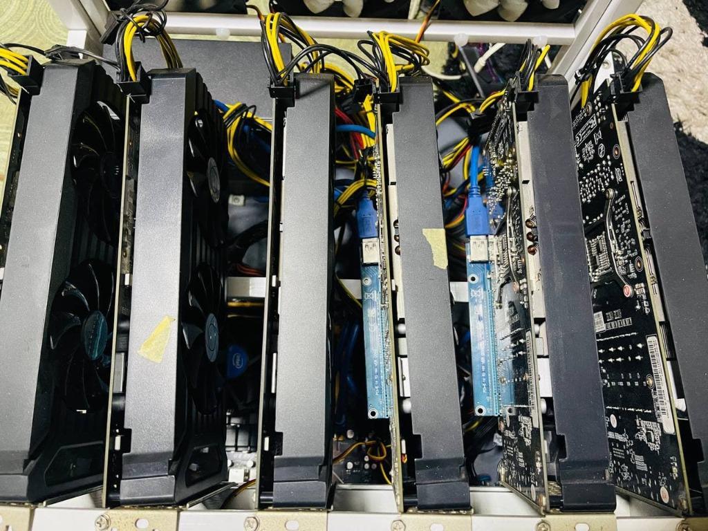Amd Mining Rig For Sale Computers And Tech Parts And Accessories