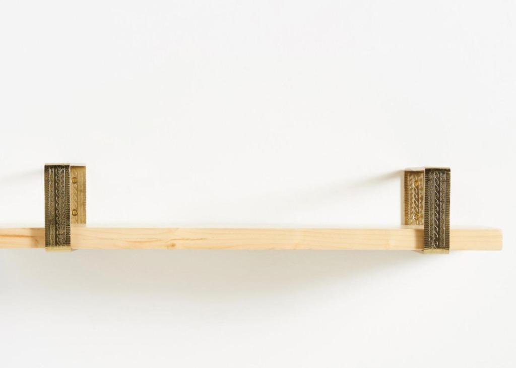 Anthropologie Kawami Shelf in Brass, Furniture & Home Living, Home ...