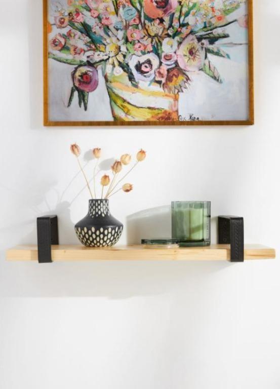 Anthropologie Kawami Shelf in Brass, Furniture & Home Living, Home ...