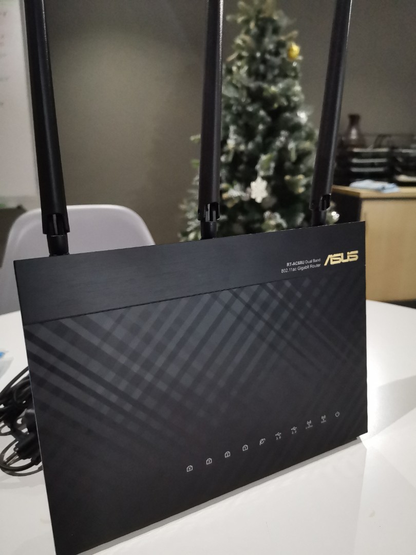 Asus RT-AC68U AC1900 Router Wireless AiMesh Ai-Mesh Node Merlin ...