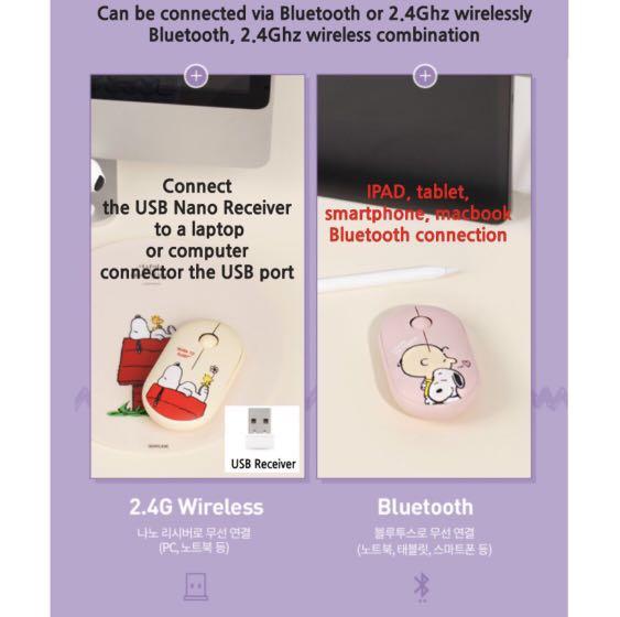 BN Peanuts Snoopy Wireless Mouse by Royche, Computers & Tech, Parts ...