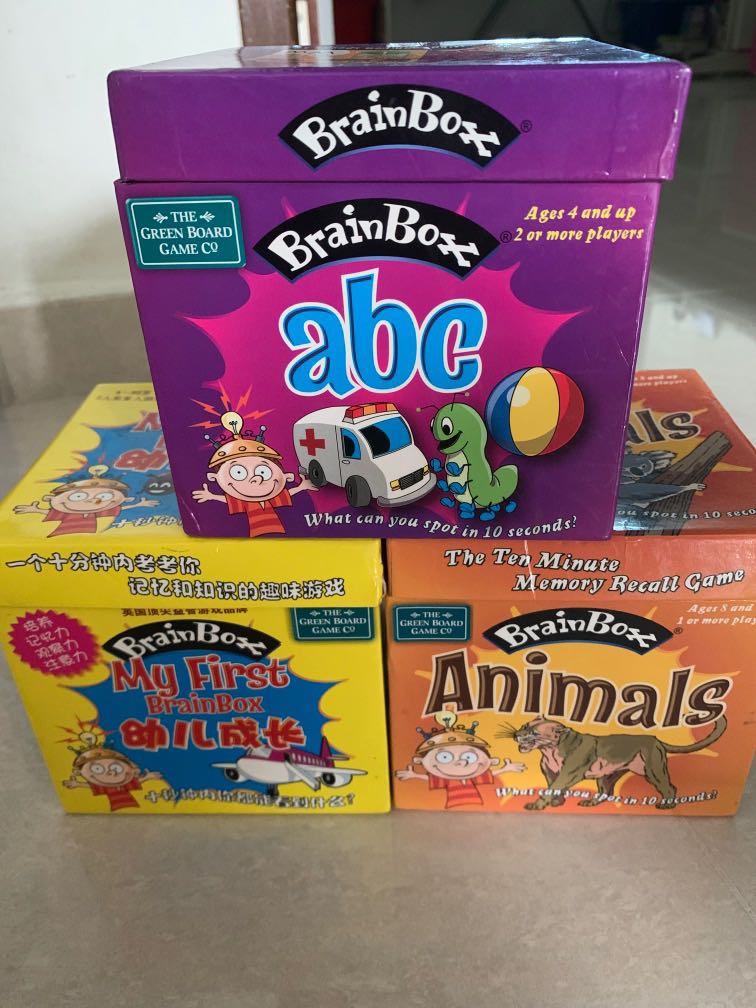 Brainbox (memory recall game), Hobbies & Toys, Toys & Games on Carousell