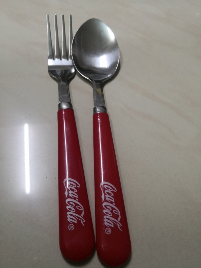 Coca-Cola Spoon and fork, Furniture & Home Living, Home Decor, Vases ...