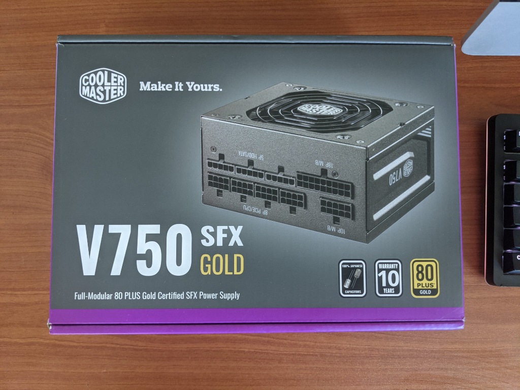 Cooler Master V750 SFX Gold Full Modular, 750W, Computers & Tech, Parts ...