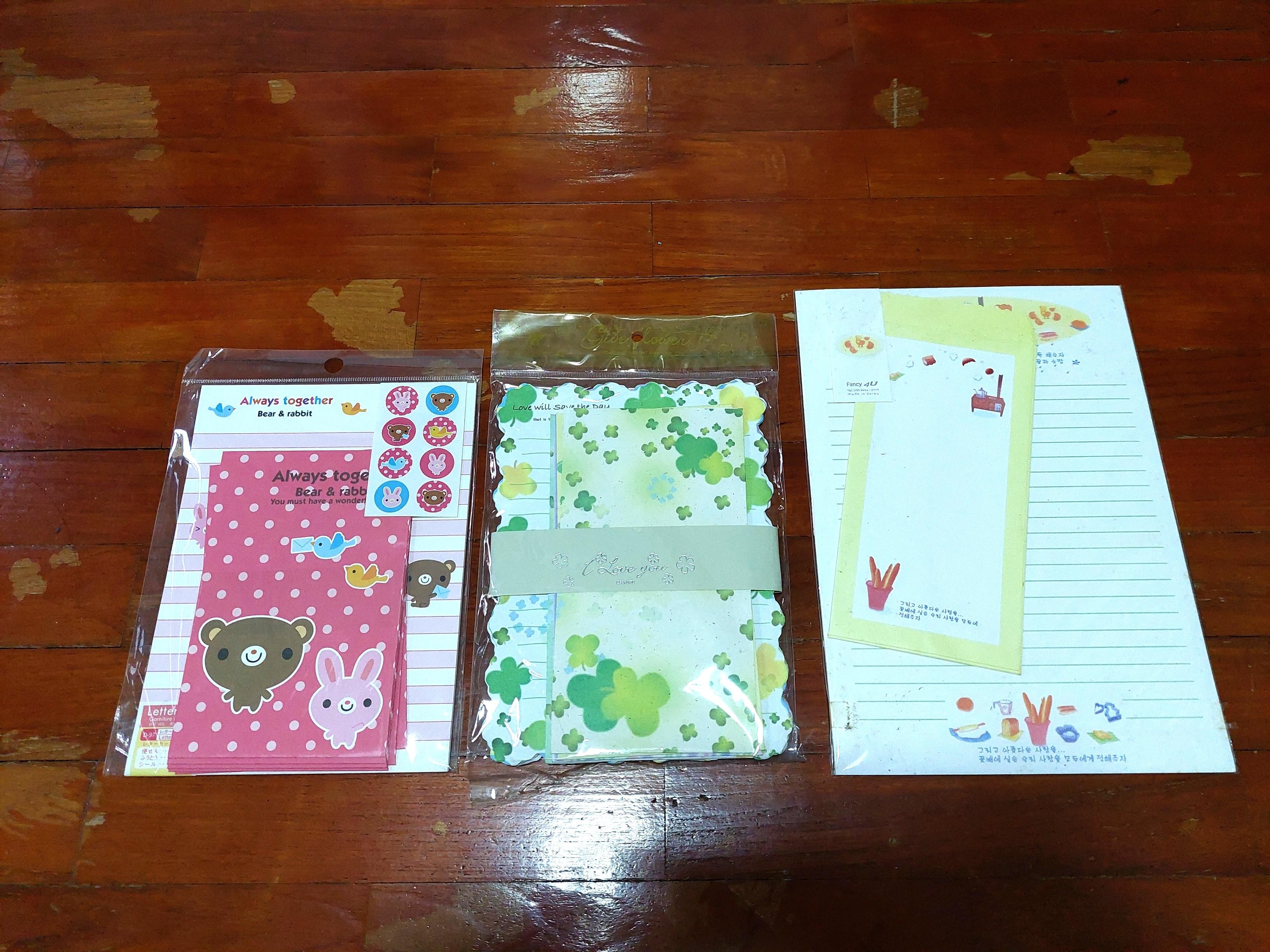 Cute Letter Set, Hobbies & Toys, Stationery & Craft, Stationery ...